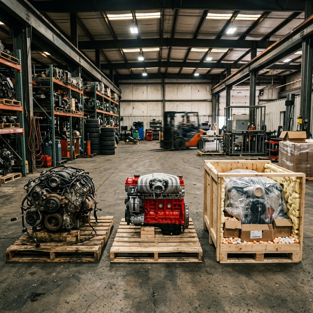 Used Engine Prices 2026: Junkyard vs Rebuilt vs Reman vs New | U-Pull-It
