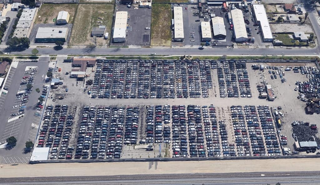 Fontana Pick A Part Inventory