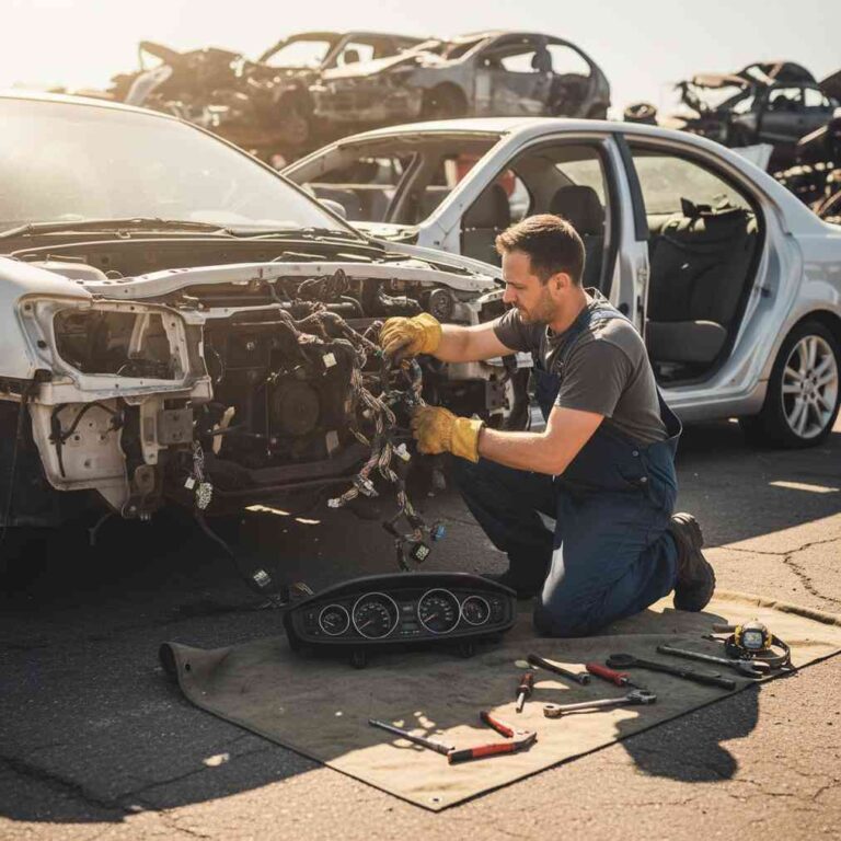 The Junkyard as Your Classroom: How to Practice Auto Repairs for Less